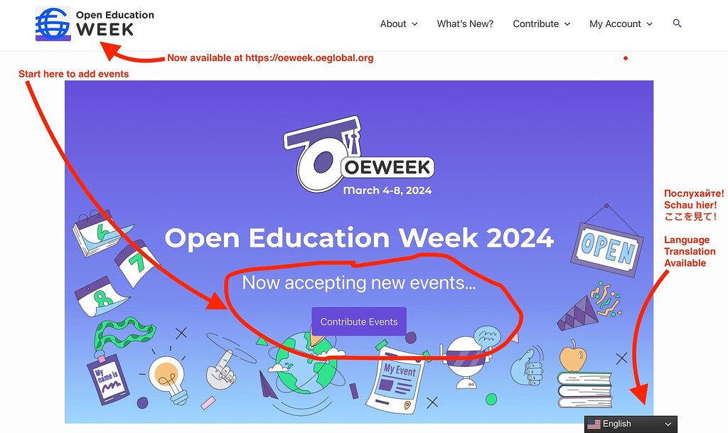You Have The Golden Ticket to See the New Web Site - Know About OE Week ...