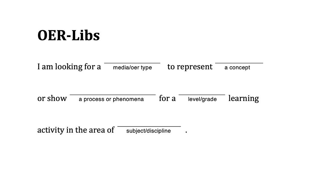 Calling for OERs with OER-Libs - Do OE Week Activities - OE Global Connect