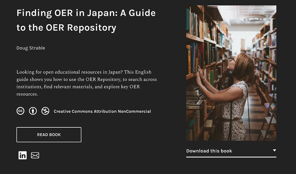 Finding OER in Japan: A Guide to the OER Repository - Sharing Zone ...